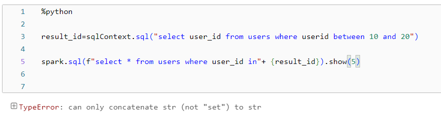 Solved: How to use the variable haiving set of values in a... - Databricks Community - 50213